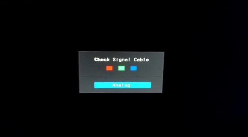Hướng dẫn cách sửa lỗi Check Signal Cable hiệu quả nhất